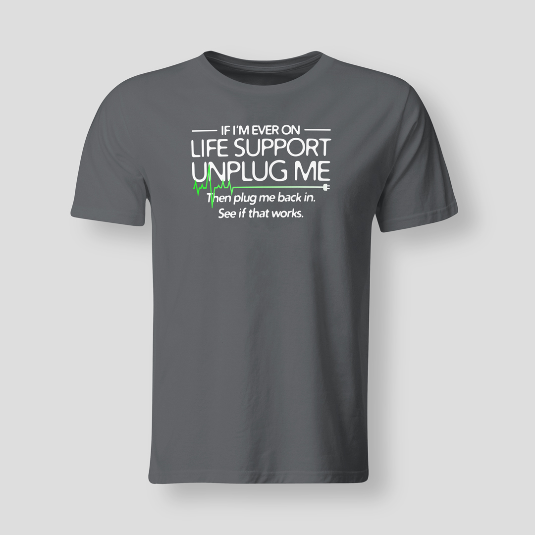 Unplug me t-shirt - NEOVEZ d.o.o.