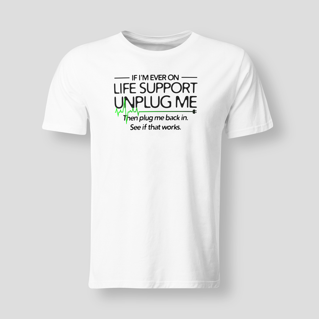 Unplug me t-shirt - NEOVEZ d.o.o.