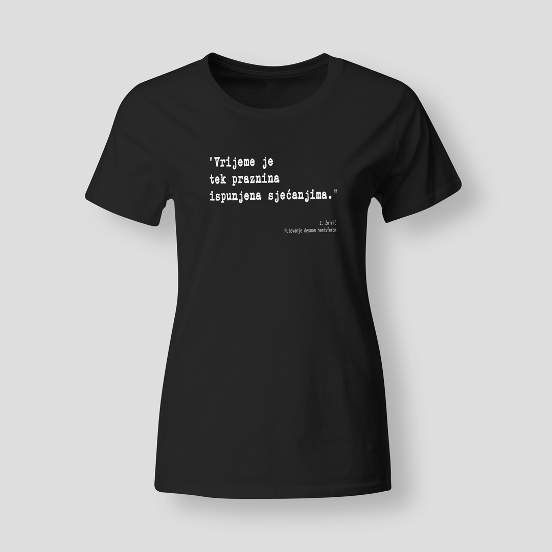 Vrijeme je tek praznina t-shirt - NEOVEZ d.o.o.